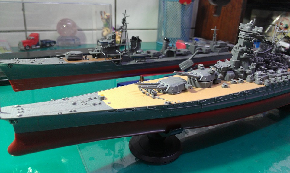 FUJIMI NEXT 1/700 YAMATO - vgwf的創作 - 巴哈姆特
