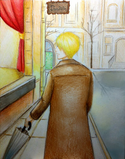 紙與筆 雨後街道 - n878418的創作 - 巴哈姆特