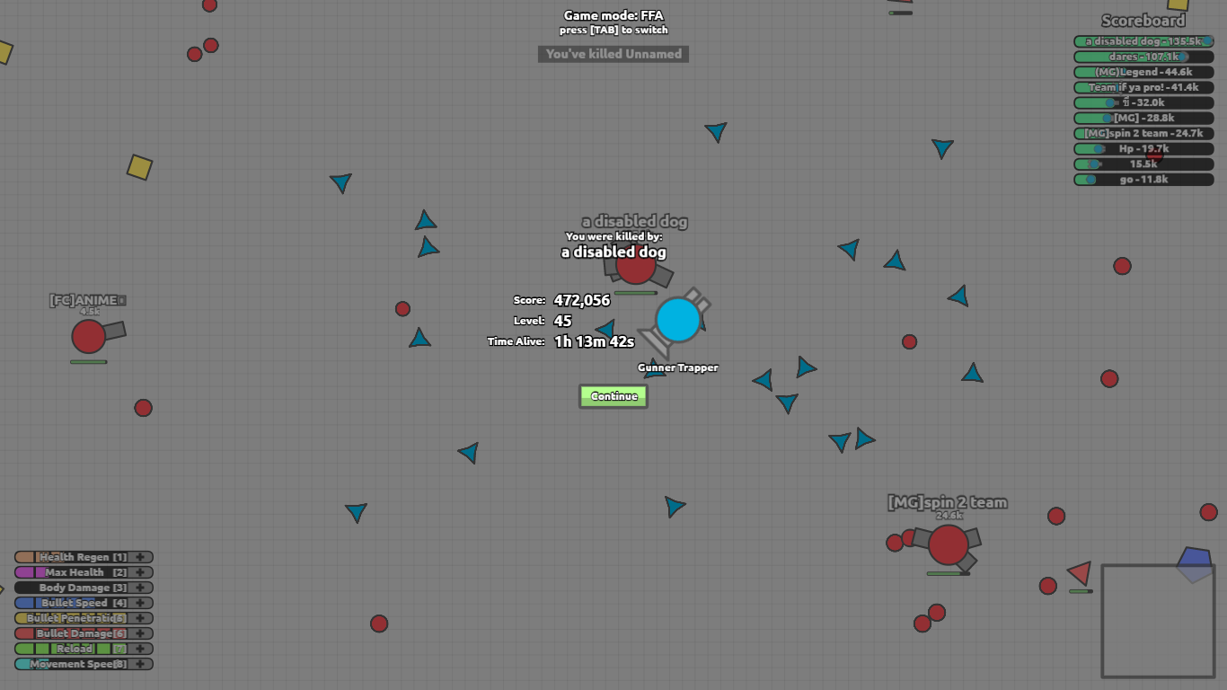 【心得】gunner trapper 團隊第一名紀錄 @diep.io 哈啦板 - 巴哈姆特