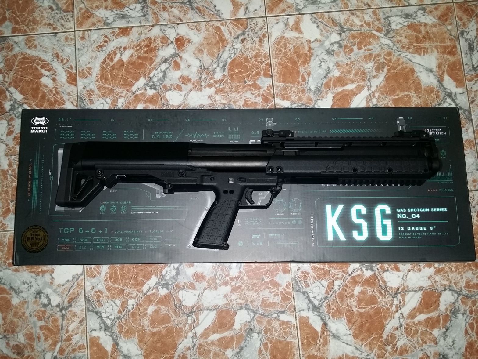 【心得】緊湊與帥氣~TOKYO MARUI KSG之開箱~~ @野戰 (生存) 遊戲 哈啦板 - 巴哈姆特