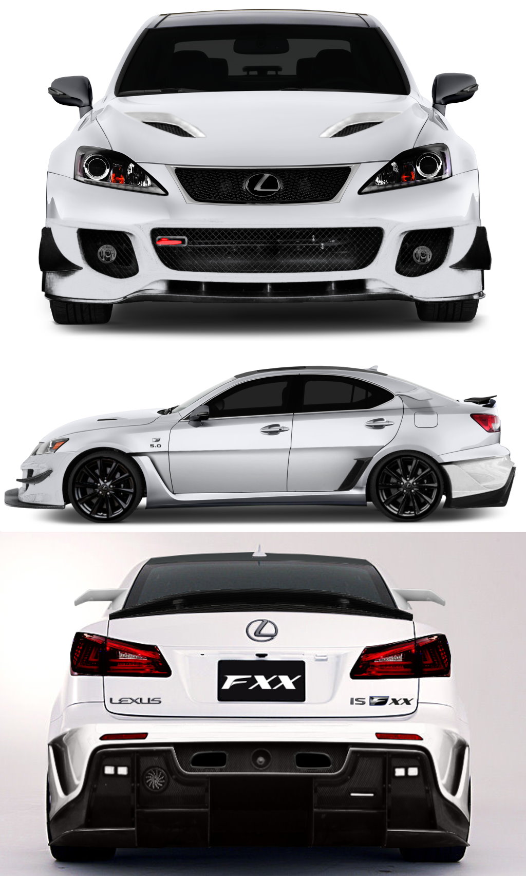 [改圖]LEXUS ISF Black Series/LEXUS ISF XX - charles9368的創作 - 巴哈姆特