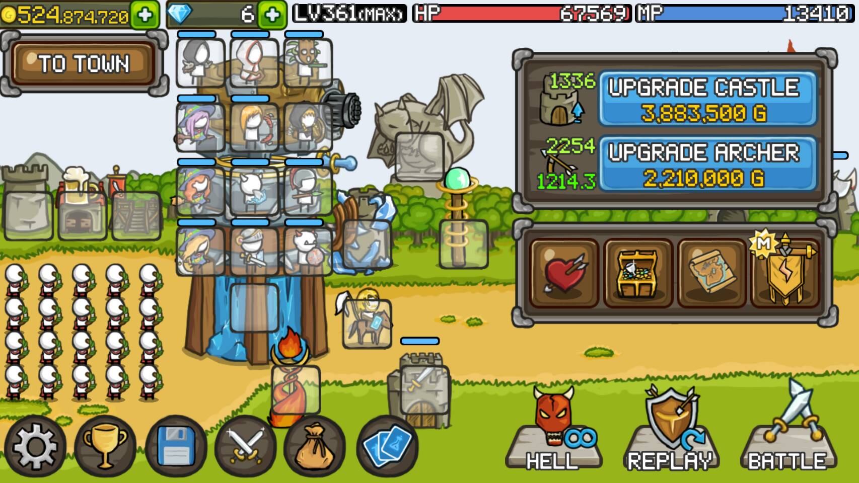 【心得+技巧】深入淺出 Grow Castle (缺人中) - mike20169631的創作 - 巴哈姆特