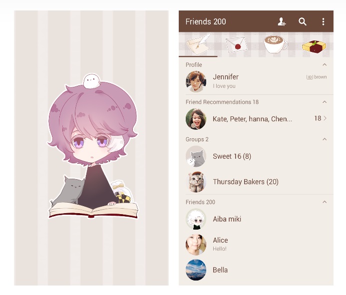 【Line主題】奉黎主題上架了^Q^ - qw7009384的創作 - 巴哈姆特