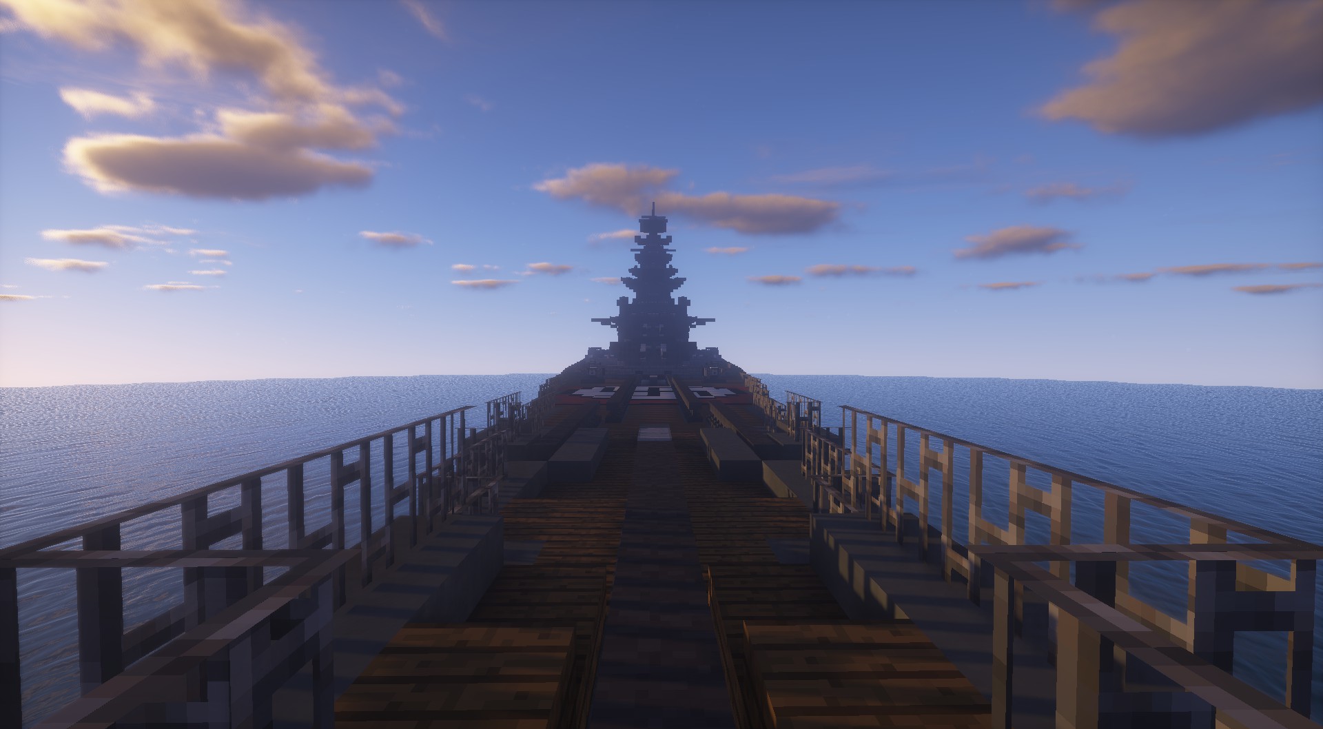 Minecraft H44 (尚未命名) 超級戰艦 介紹!!!!! H class Battleship - oplopl870702的創作 ...