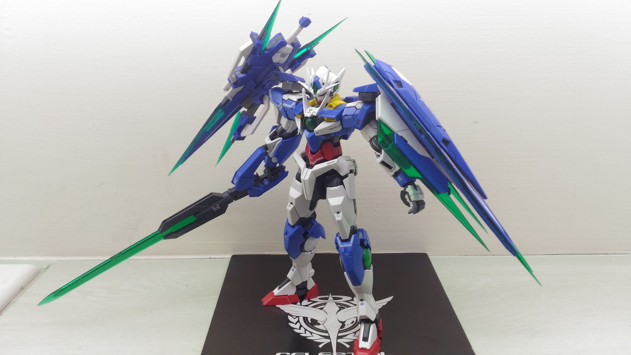 【作品分享】MG-00Q 全刃式+光圈 @模型技術與資訊 哈啦板 - 巴哈姆特