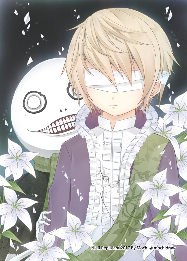 [達人專欄] 【繪圖】NieR／Emil ＆ 9S 、 2B塗鴉 (內有劇透) - wl00100300的創作 - 巴哈姆特