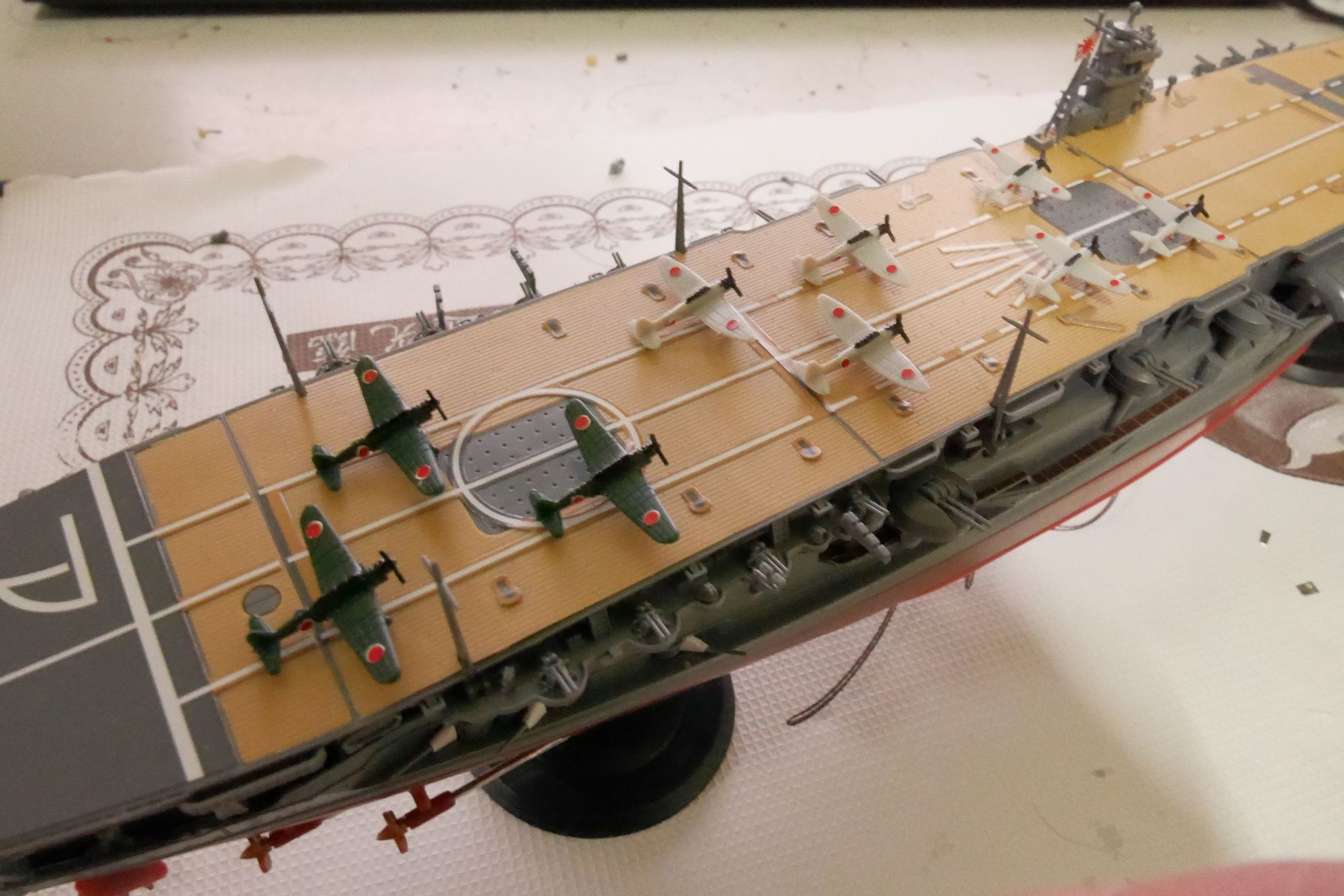 FUJIMI next 1/700 赤城 - qwer4208的創作 - 巴哈姆特