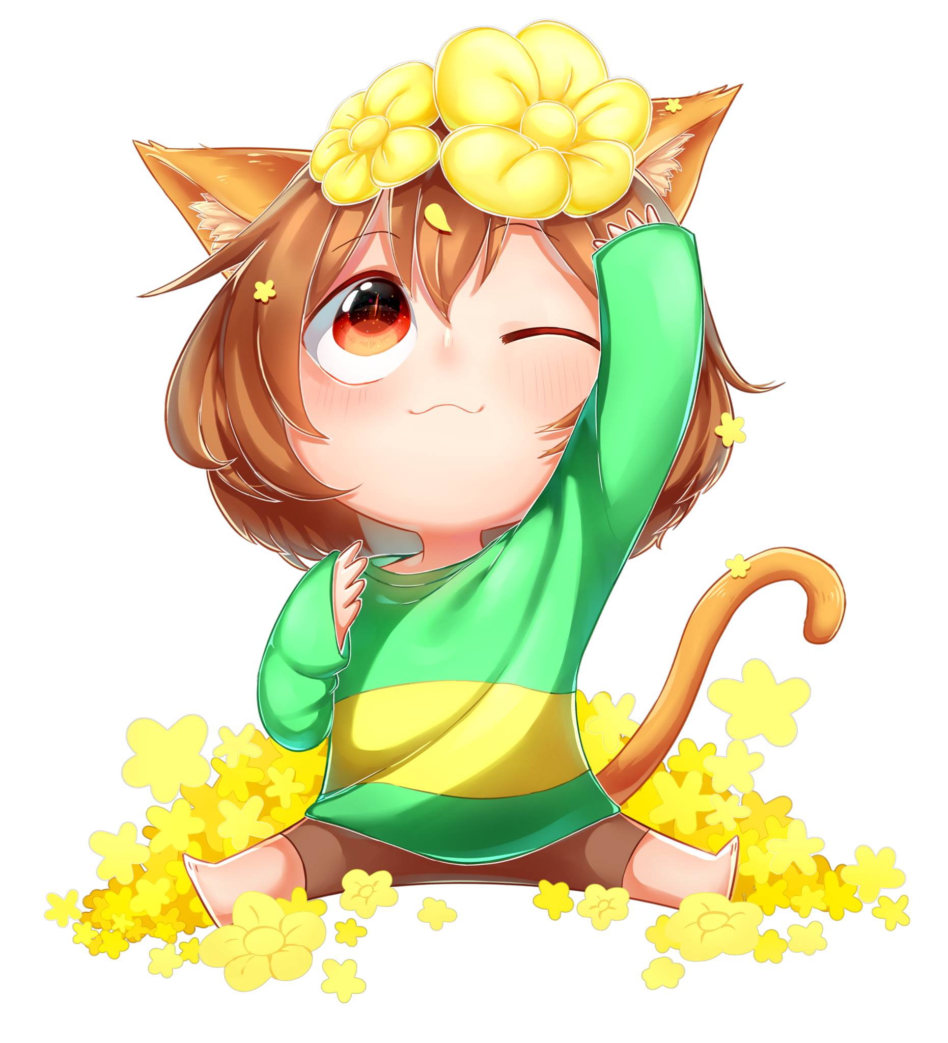 【其他】貓耳chara~ @Undertale 哈啦板 - 巴哈姆特