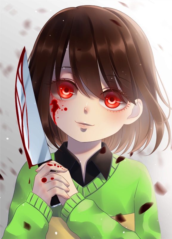 【Undertale】Chara - susan1122的創作 - 巴哈姆特