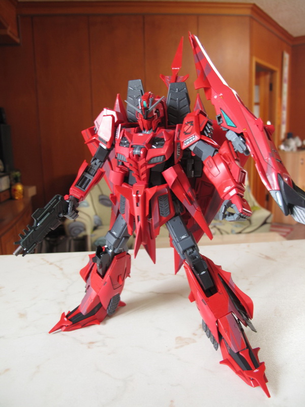【心得】MG Z Gundam III P2 type Red Zeta @模型技術與資訊 哈啦板 - 巴哈姆特