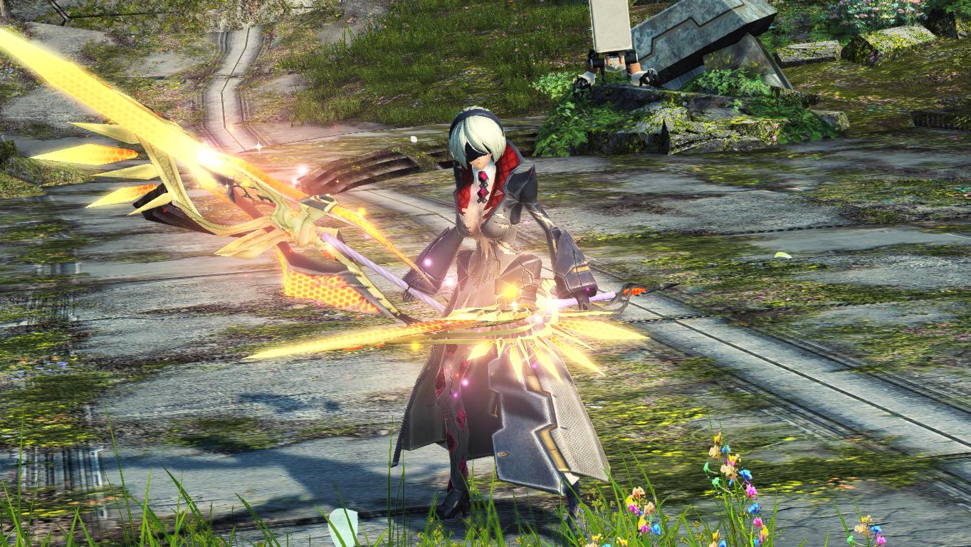 【閒聊】分享一些在遊戲中無法看到的東西 PSO2 X NieR:Automata @尼爾 哈啦板 - 巴哈姆特