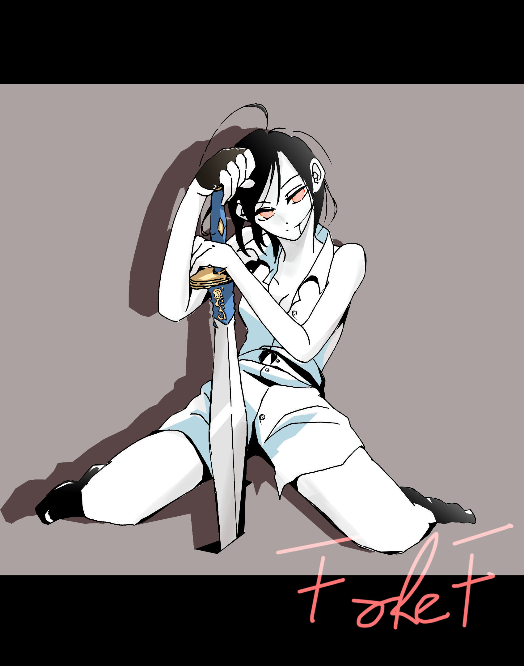 第一次嘗試的上色風格 - fatearia1995的創作 - 巴哈姆特