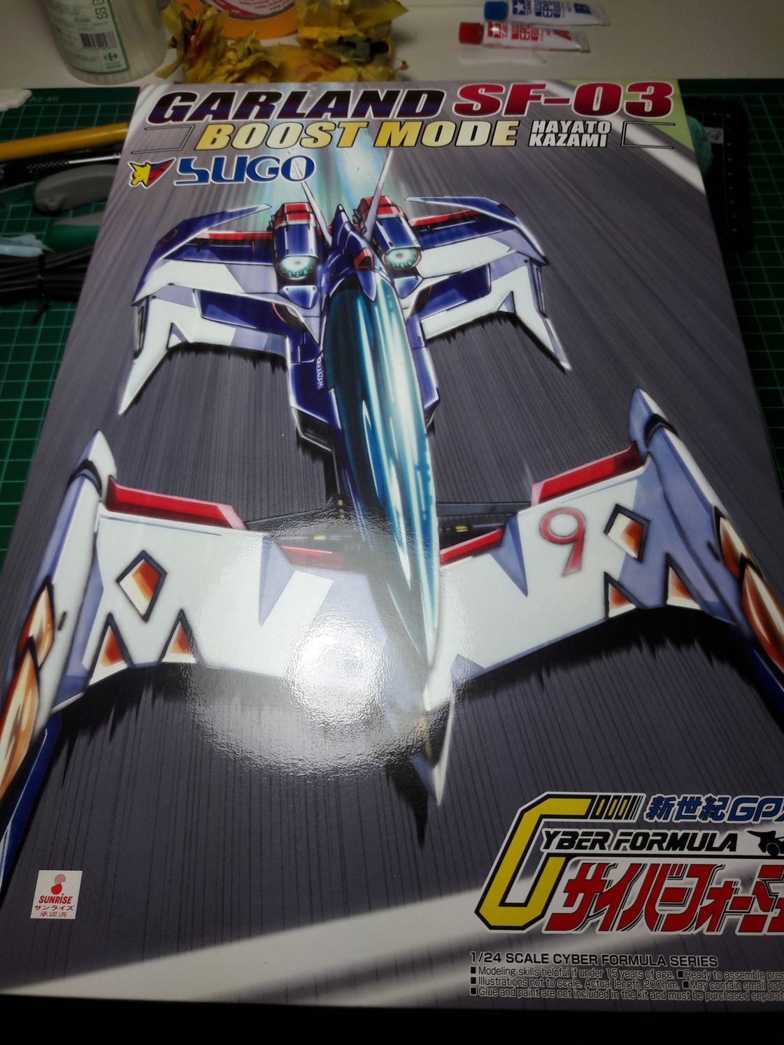 【作品分享】閃電霹靂車 花環 SF-03 GARLAND BOOST MODE @模型技術與資訊 精華區 - 巴哈姆特