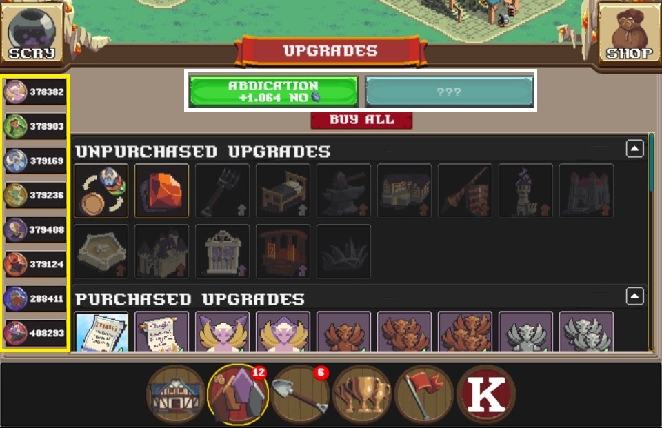 Realm Grinder 簡介 - 內容超豐富的放置型遊戲 - koyjump20的創作 - 巴哈姆特