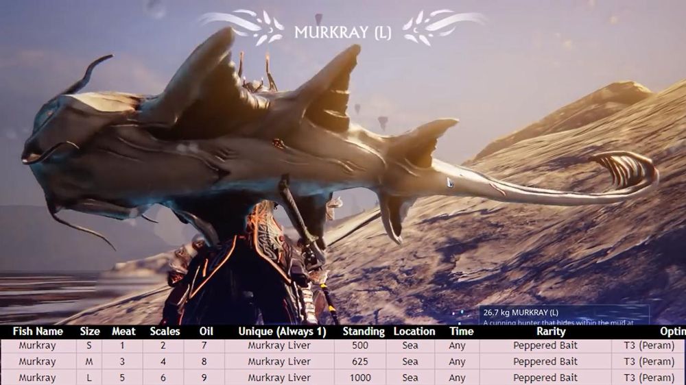 【攻略】warframe 釣魚系統/魚商介紹/魚種/如何容易抓到想要的魚或取得物質 @Warframe 哈啦板 - 巴哈姆特