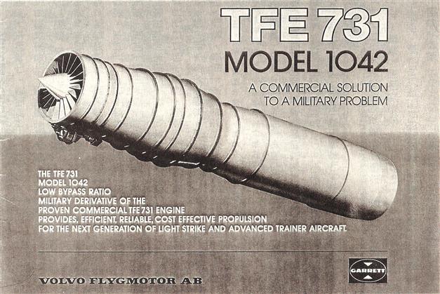1042掃盲02：TFE1042-70型發動機只是把TFE731型發動機加後燃器而已！ - wulaki的創作 - 巴哈姆特