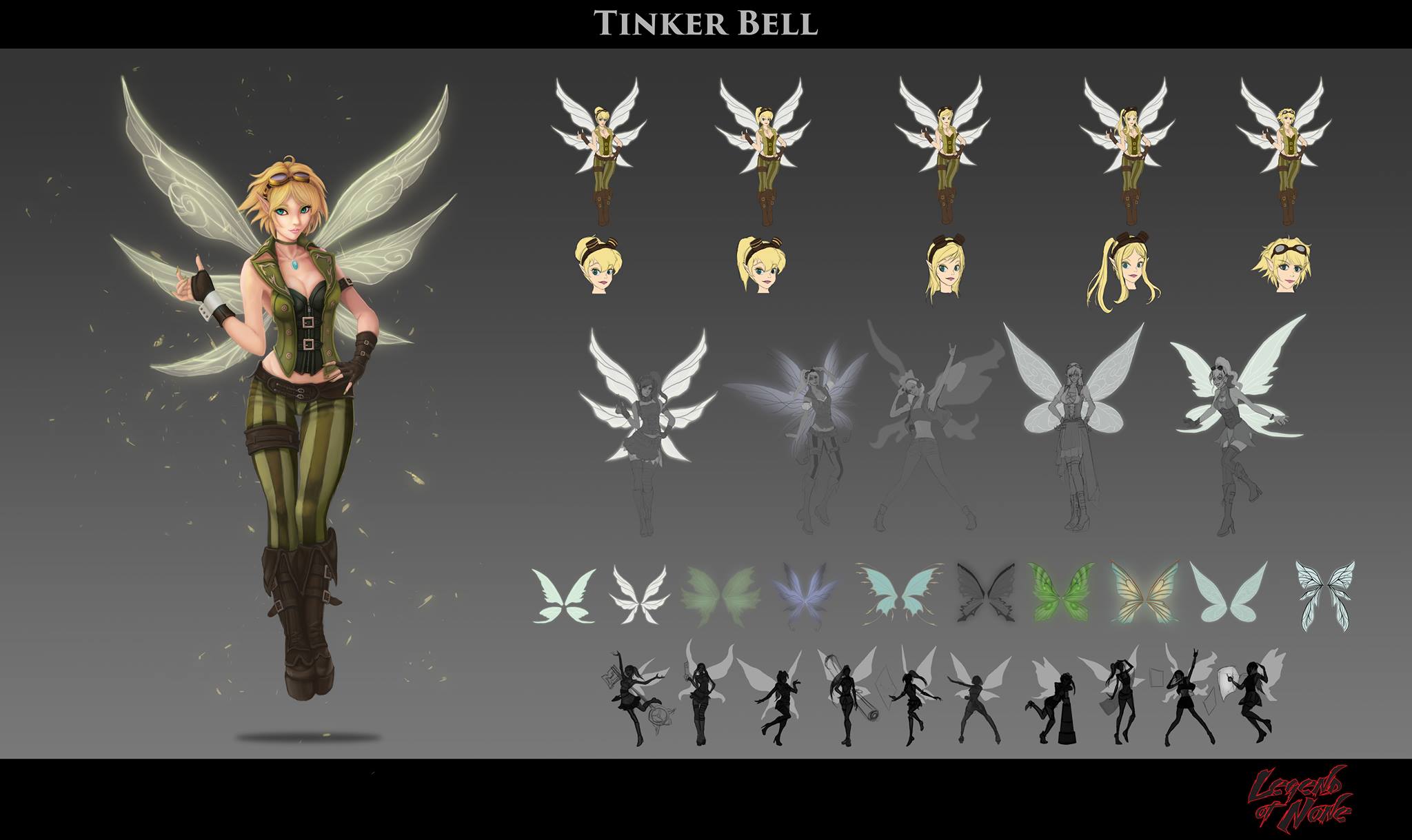 [達人專欄] Tinker Bell character design - s2345920的創作 - 巴哈姆特