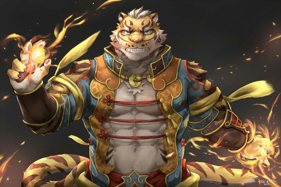 RE:【閒聊】虎爺 林虎 Lin Hu 圖集(附來源)(有雷) @家有大貓 哈啦板 - 巴哈姆特