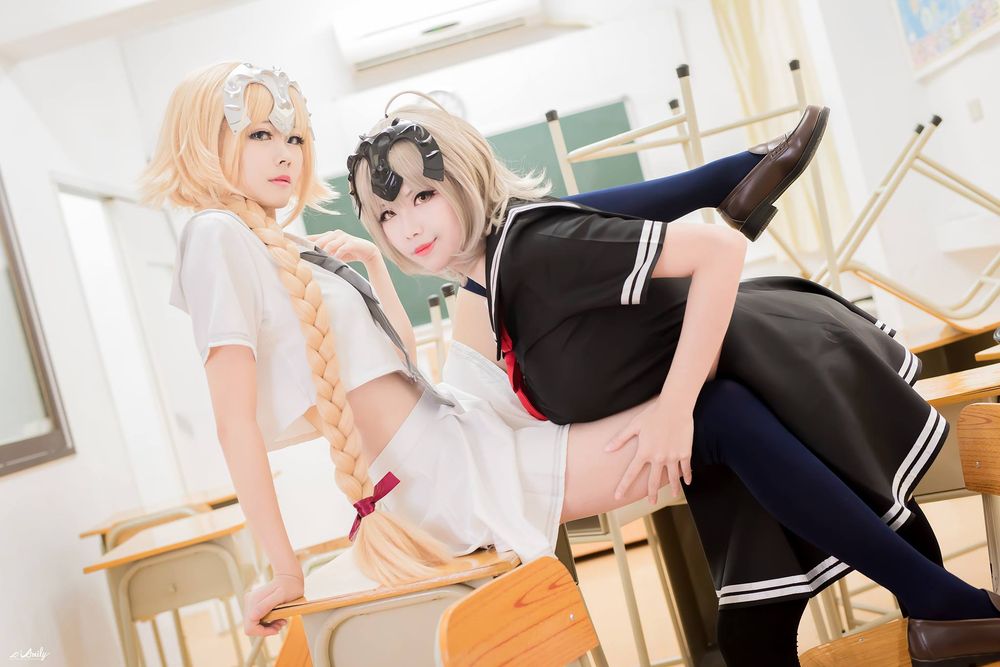 FGO グリズリーパンダ 黑白貞德 半脫制服ver. - vupvm0的創作 - 巴哈姆特