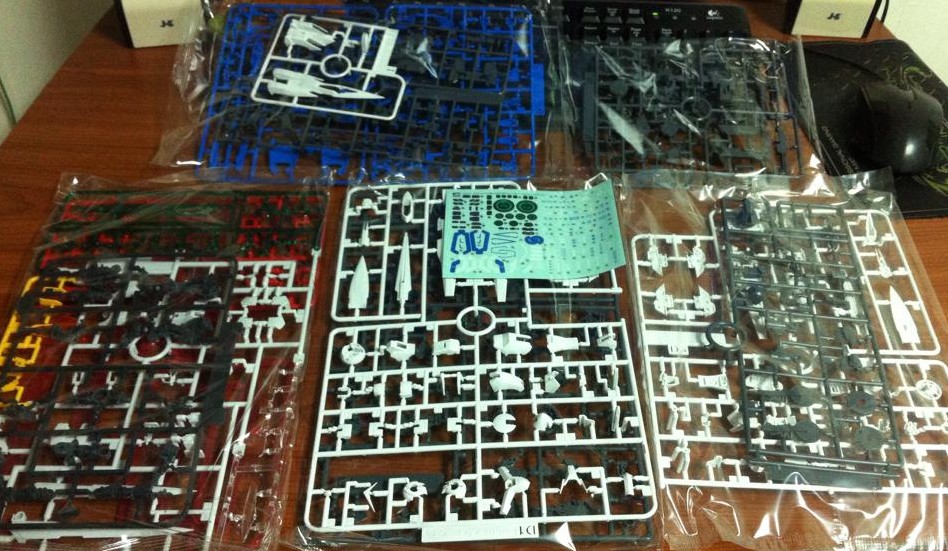 00 RAISER 鋼彈00 強化模組 RG 1/144 - darknes1130的創作 - 巴哈姆特