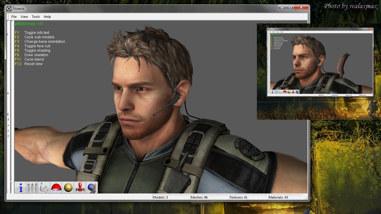 PC 惡靈古堡5 - Noesis & Trimmer 之應用 - realaxmax的創作 - 巴哈姆特