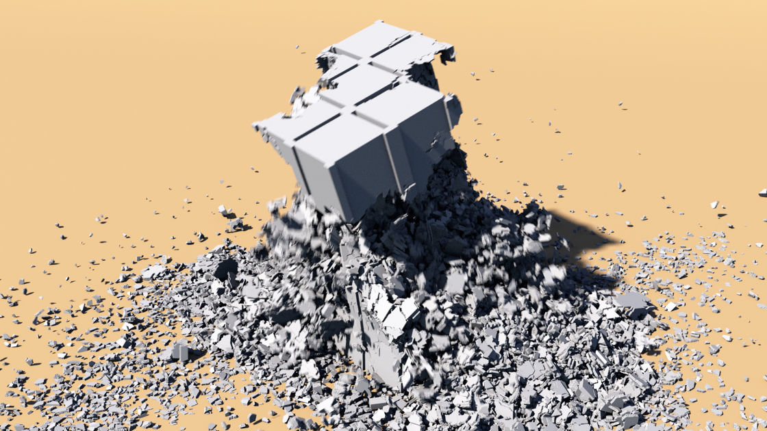 3D destruction sim - anohito01的創作 - 巴哈姆特