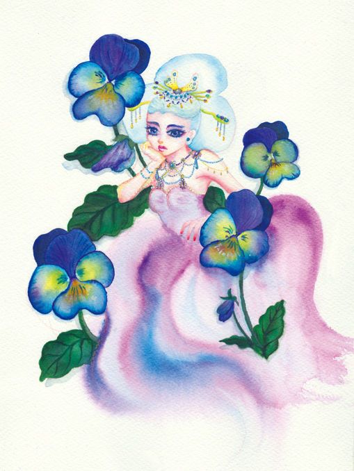 春天來了---三色堇擬人小精靈 - kaneiya的創作 - 巴哈姆特