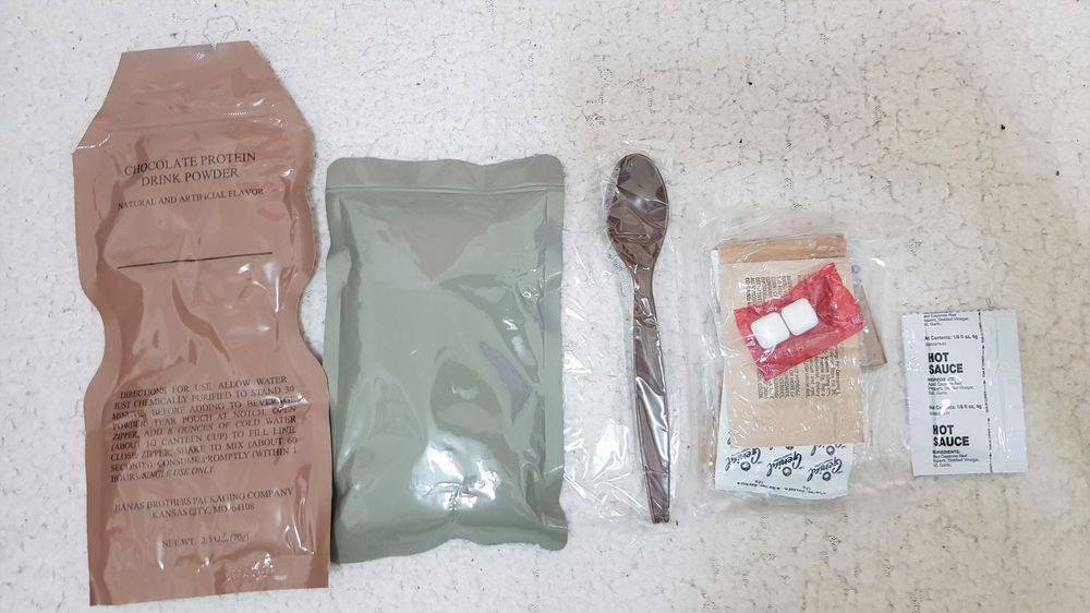 【心得】美軍MRE Menu 12 開箱試吃 @軍事策略 哈啦板 - 巴哈姆特