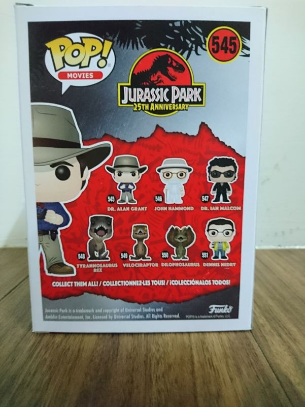 【微開箱】Funko Pop！《侏羅紀公園》二十五週年—艾倫葛蘭博士 - shengchiu002的創作 - 巴哈姆特