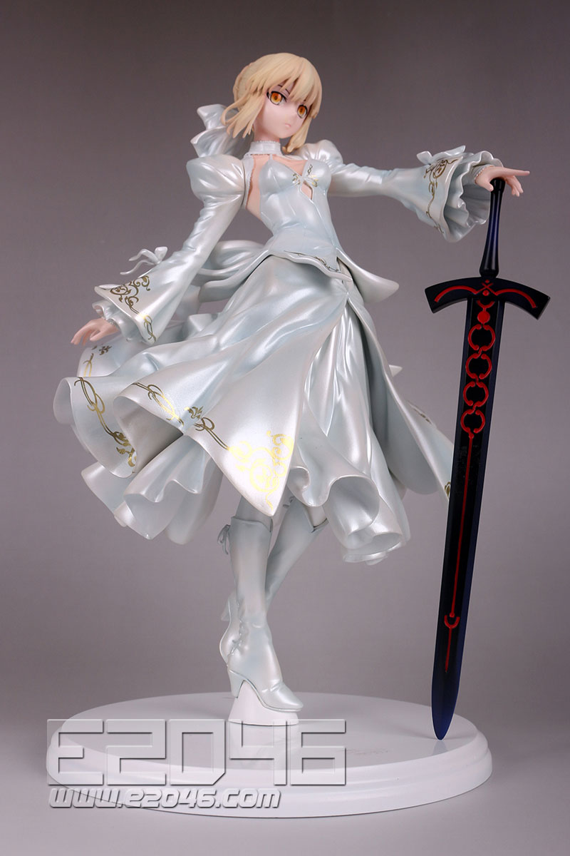 E2046 FATE Saber 白禮服Ver 1/7 GK - qoo31712的創作 - 巴哈姆特