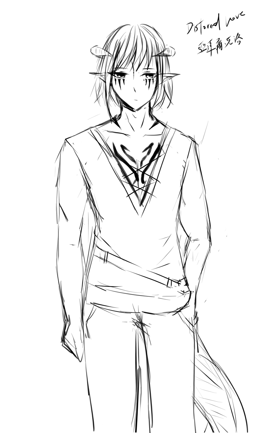 【原創】Distorted Love 圖輯04＋設定新增 - ellengray00的創作 - 巴哈姆特