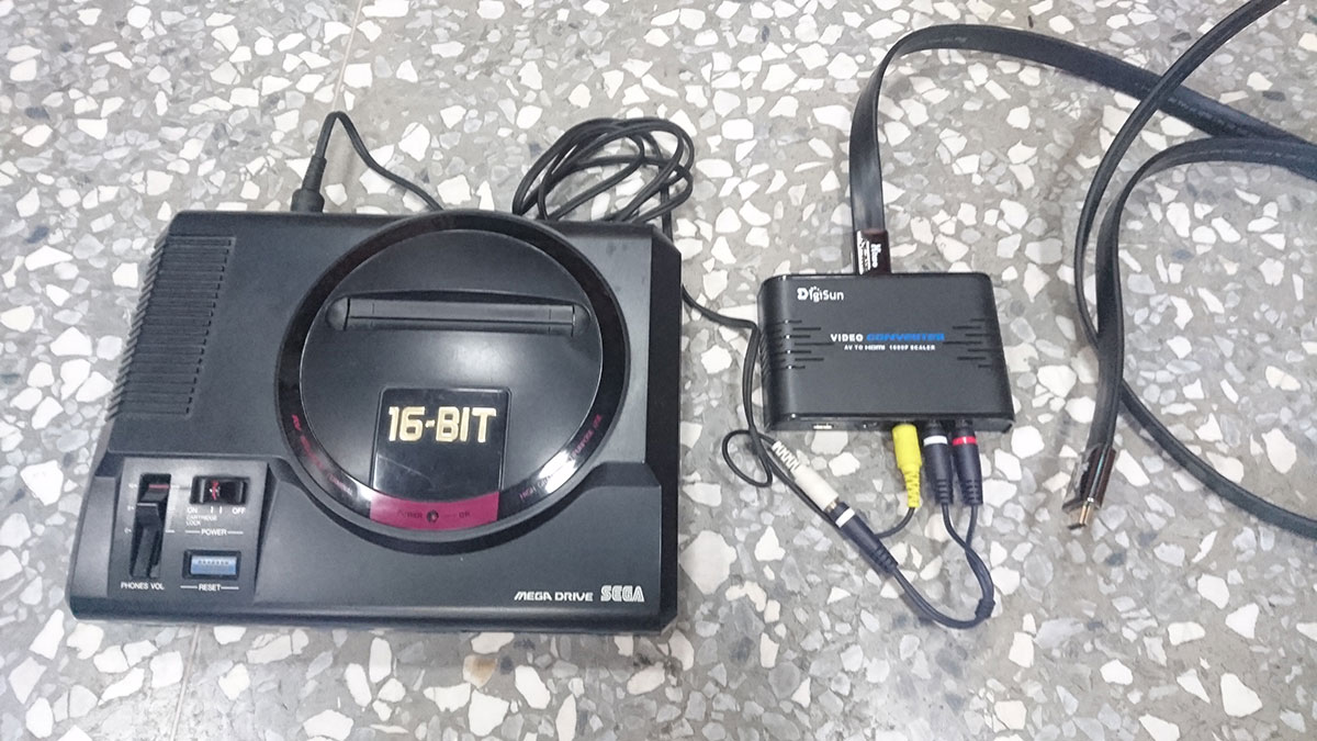 [心得]在HDMI電視上使用SEGA Mega Drive - rei0的創作 - 巴哈姆特