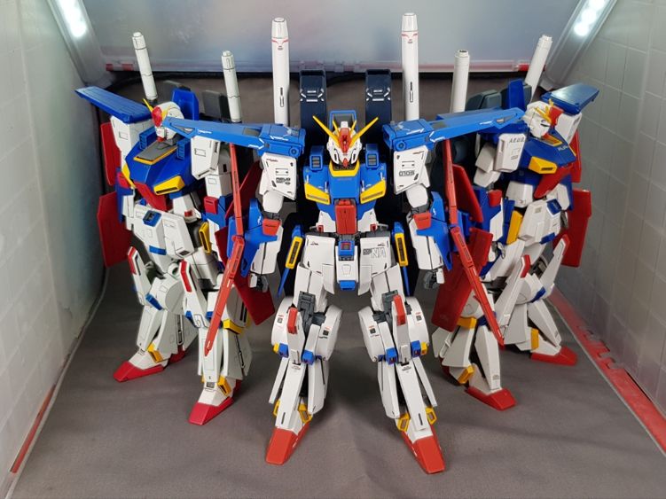 [作品分享]3款1/100 ZZ比較 @模型技術與資訊 哈啦板 - 巴哈姆特