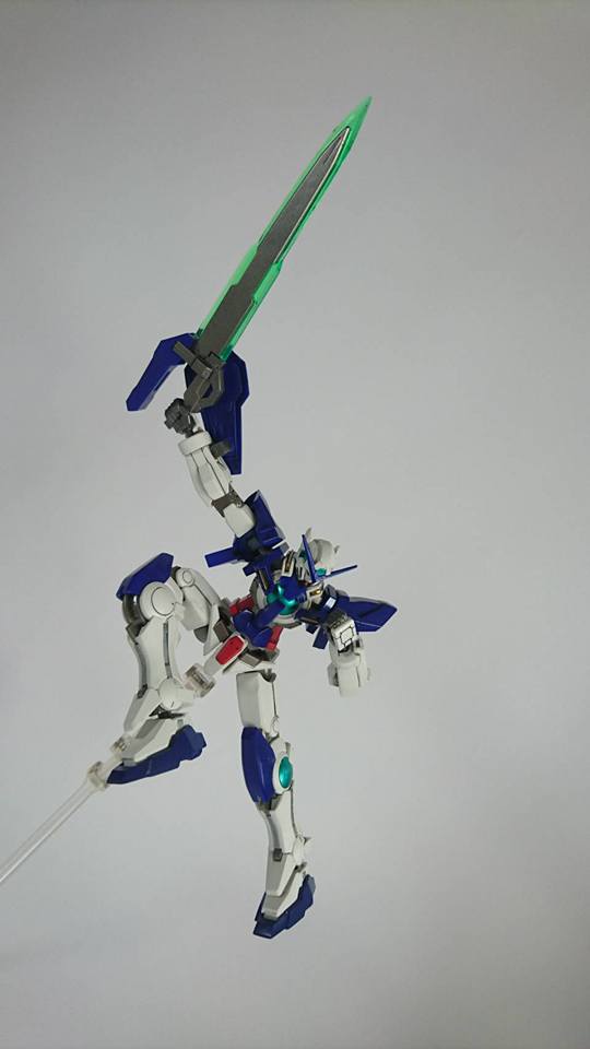 【作品分享】【改造】HG 1/144 R2 EXIA Ver.驚異能天使配色 @模型技術與資訊 哈啦板 - 巴哈姆特
