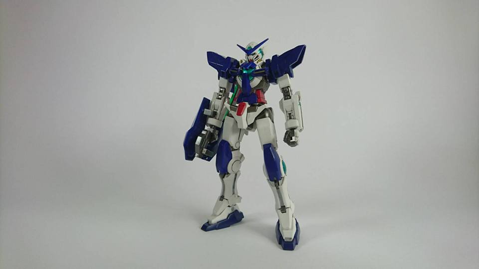 【作品分享】【改造】HG 1/144 R2 EXIA Ver.驚異能天使配色 @模型技術與資訊 哈啦板 - 巴哈姆特