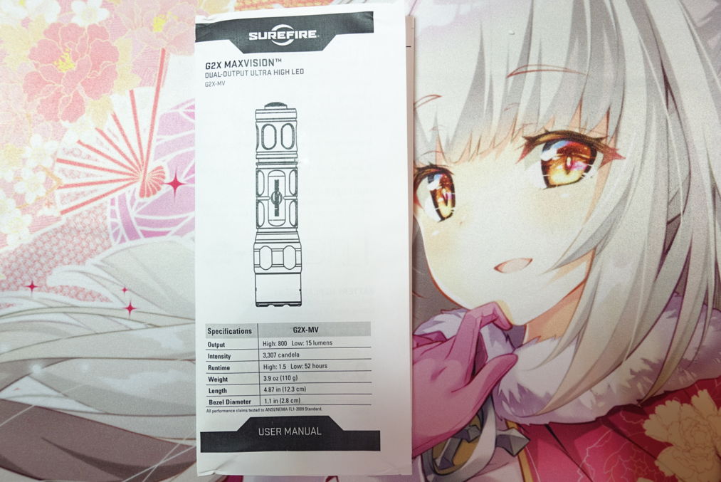 手電筒界的王者-Surefire G2X-MV 800/15流明 雙段強光手電筒 開箱 - allen901的創作 - 巴哈姆特