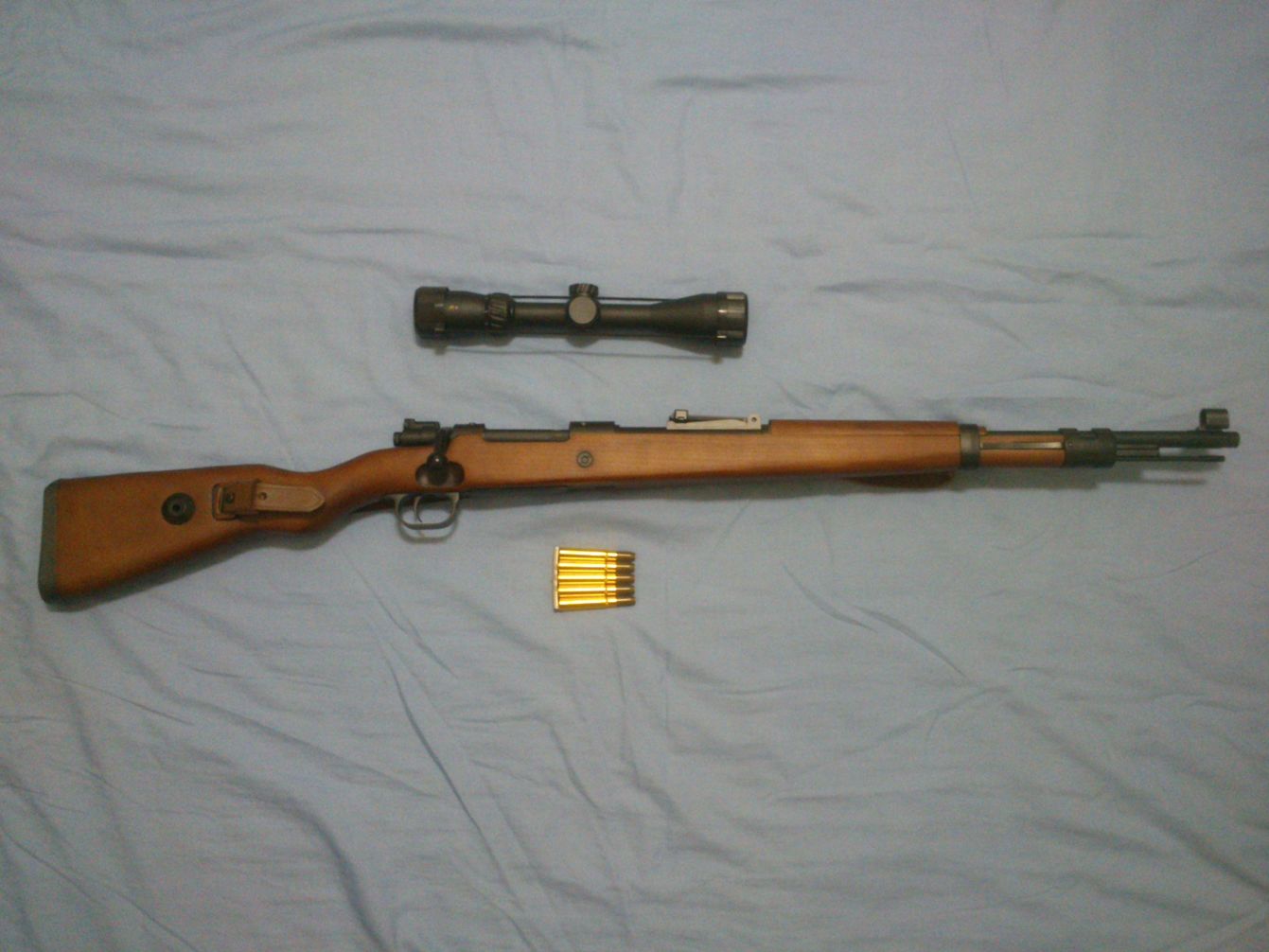 【攻略】G&G Kar98k步槍拋殼版 自製後置狙擊鏡鏡架安裝 @野戰 (生存) 遊戲 哈啦板 - 巴哈姆特