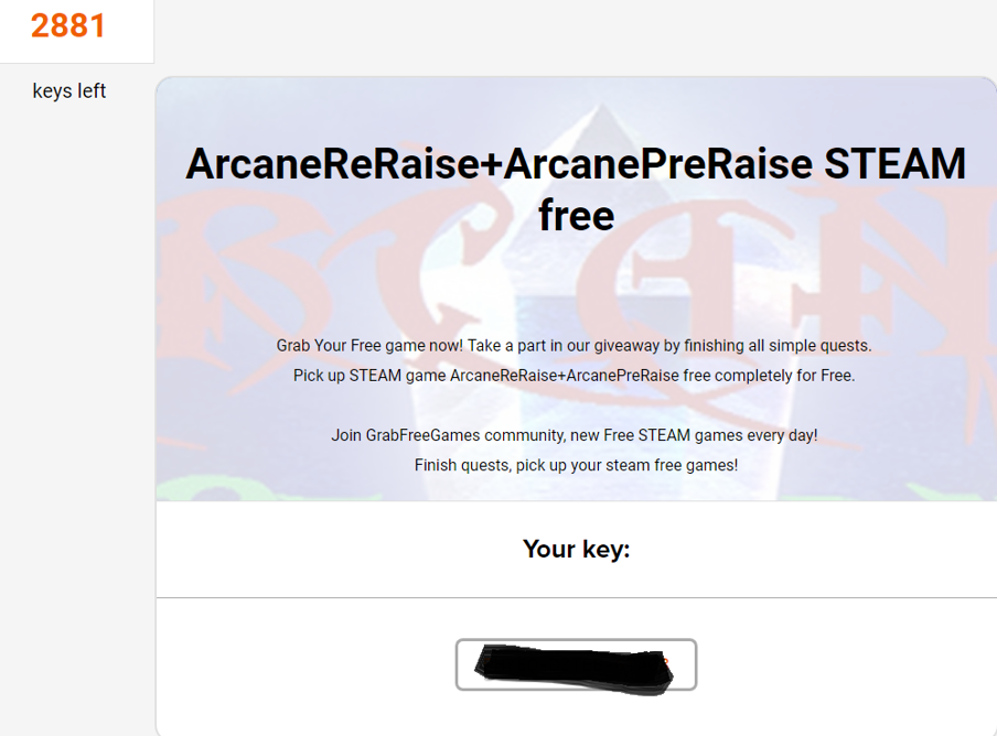 【情報】免費領Arcane ReRaise+Arcane （已結束） @Steam 綜合討論板 哈啦板 - 巴哈姆特