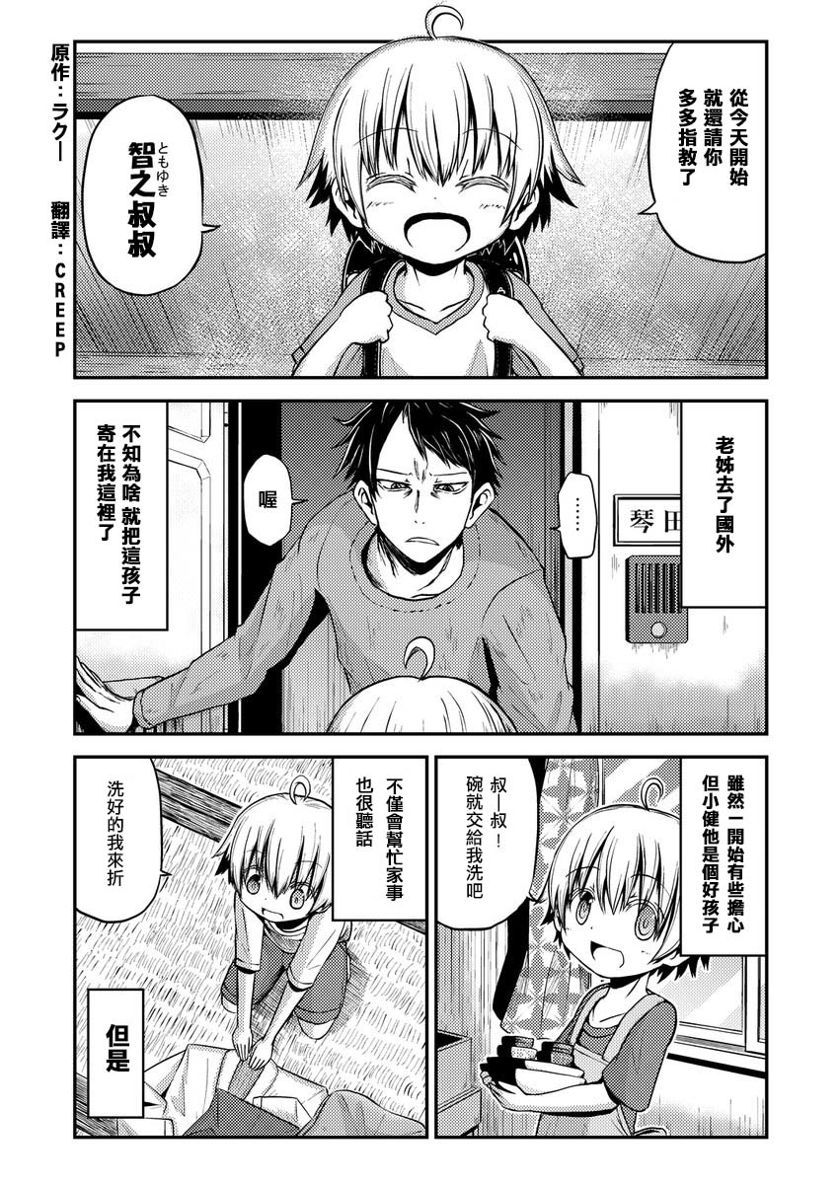 【ラクー】眼神兇惡社畜與小男孩 その1 A77795的創作 巴哈姆特