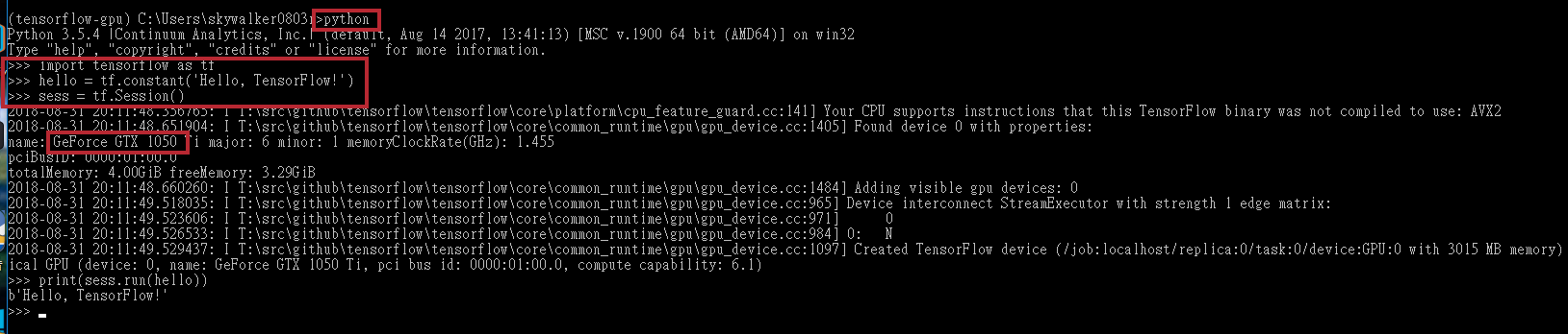 【問題】python anconda建立虛擬環境裝tensorflow的問題 @程式設計板 哈啦板 - 巴哈姆特