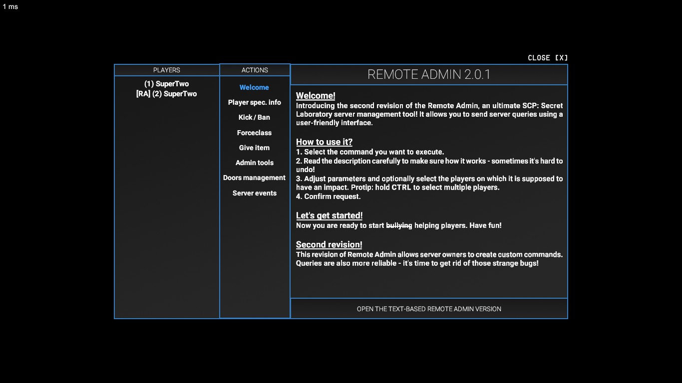 SCP Secret Laboratory伺服器設置/指令教學(8-2020更新) - SuperTwo2的創作 - 巴哈姆特