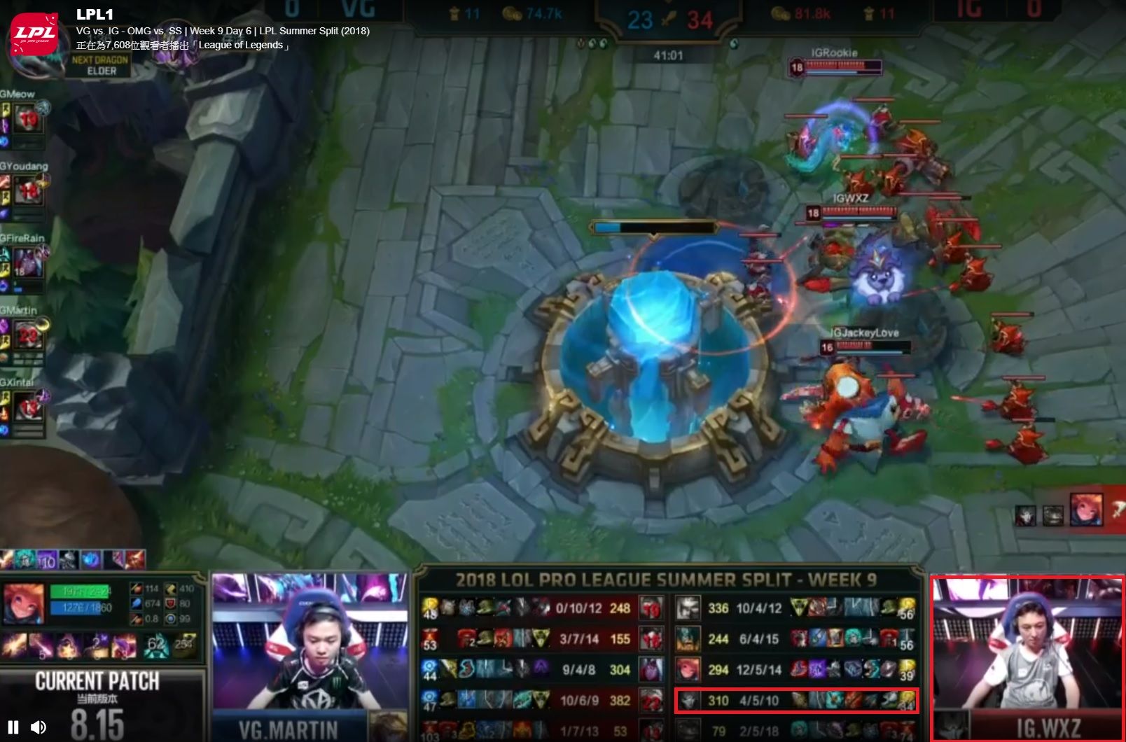 【閒聊】LPL賽區-IG老闆王思聰披甲上陣帶領旗下戰隊力斬VG @英雄聯盟 League of Legends 哈啦板 - 巴哈姆特