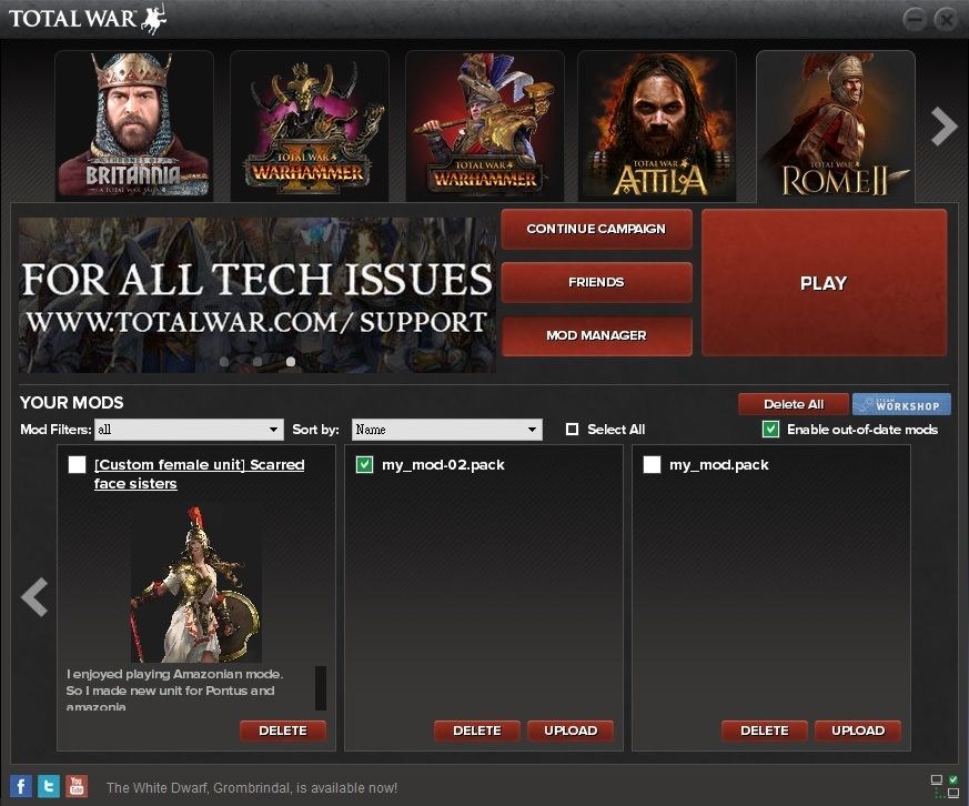 【討論】Packfilemanager 極簡略入門教學 ( 新增合併MOD ) @幕府將軍、全軍破敵系列 哈啦板 - 巴哈姆特