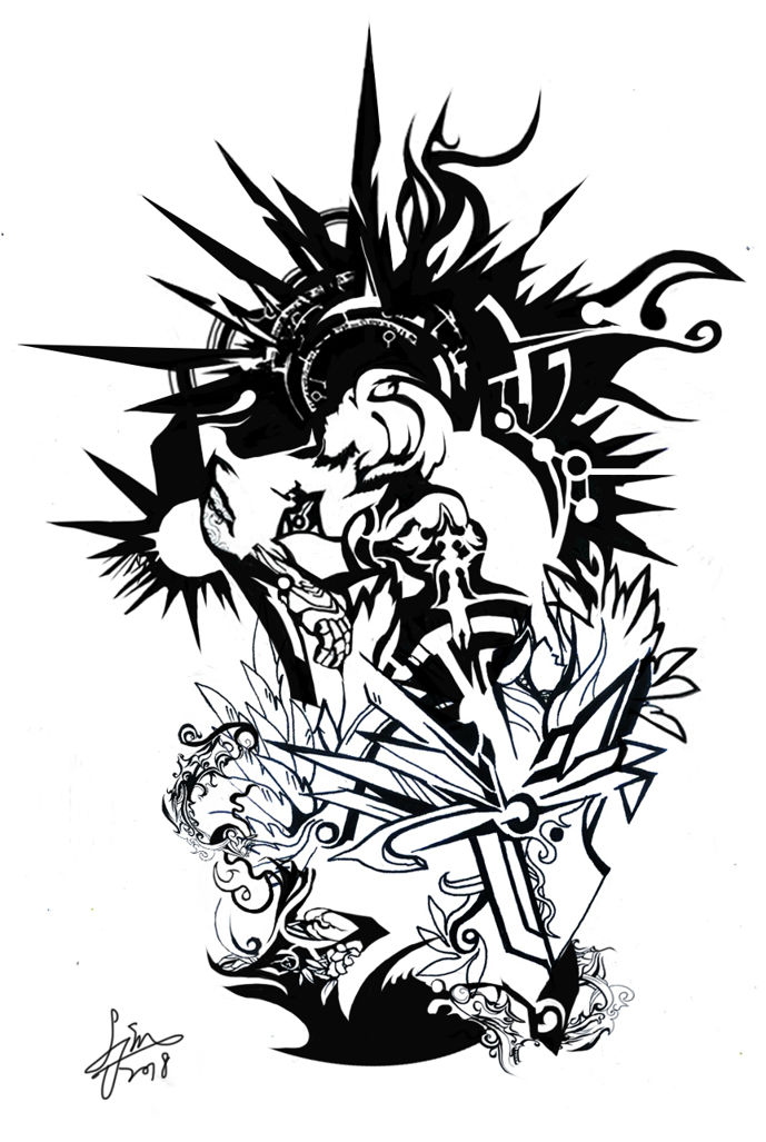 圖騰-北歐神話2018-巴爾德&霍爾德 - iceflamewind的創作 - 巴哈姆特