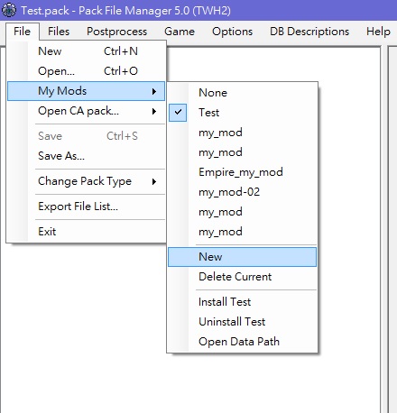 【討論】Packfilemanager 極簡略入門教學 ( 新增合併MOD ) @幕府將軍、全軍破敵系列 哈啦板 - 巴哈姆特