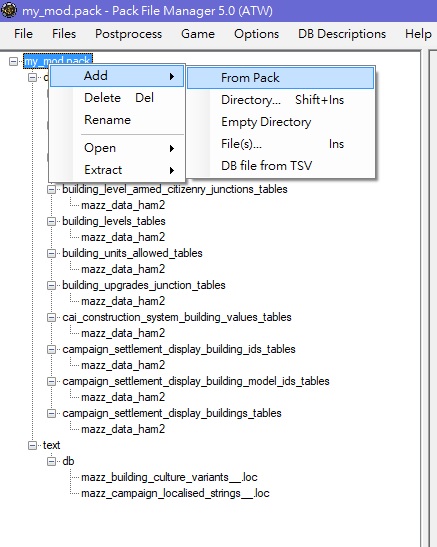 【討論】Packfilemanager 極簡略入門教學 ( 新增合併MOD ) @幕府將軍、全軍破敵系列 哈啦板 - 巴哈姆特