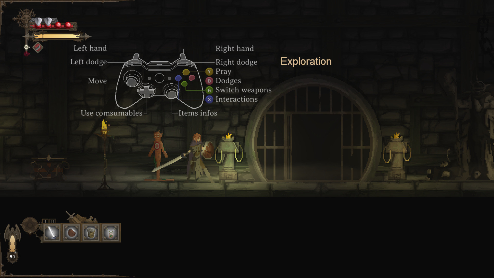 【情報】一款值得關注的2D黑魂「Dark Devotion」 @Steam 綜合討論板 哈啦板 - 巴哈姆特