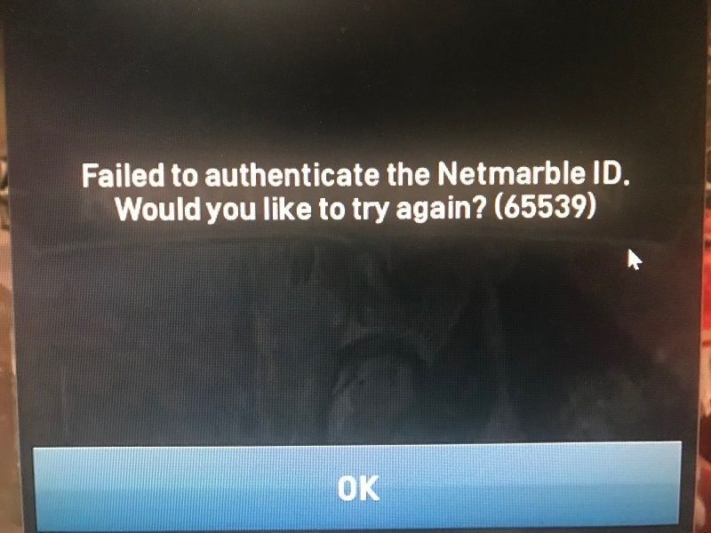 【問題】開啟遊戲後出現Netmarble Id 65539 問題 @天堂 2：革命 哈啦板 - 巴哈姆特