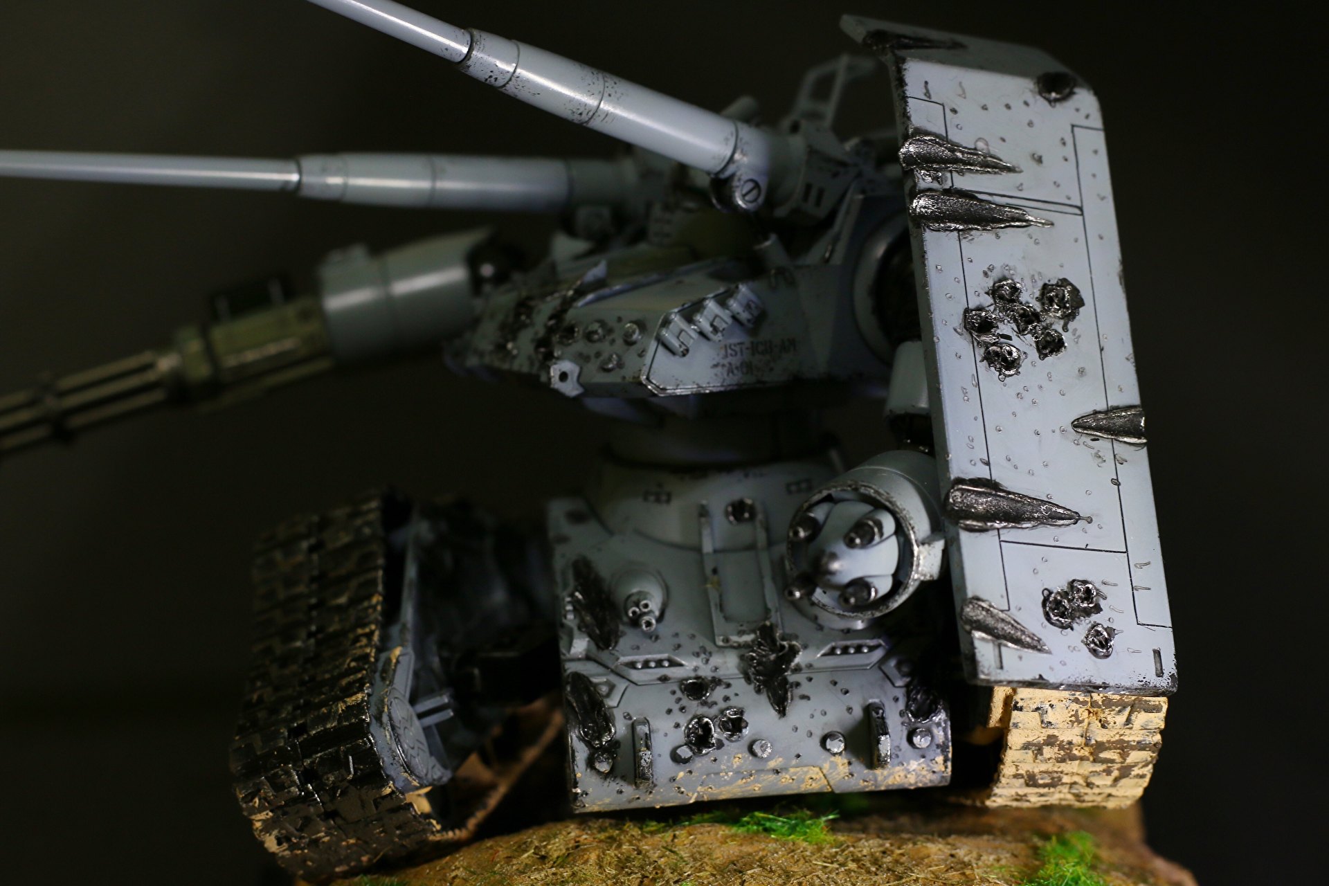 【作品分享】RTX-65 鋼坦克 初期型 @模型技術與資訊 精華區 - 巴哈姆特