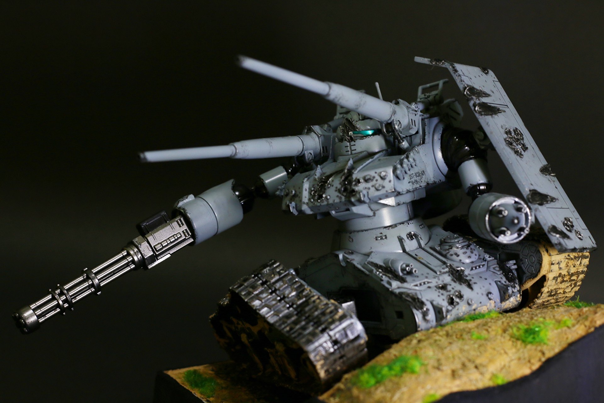 【作品分享】RTX-65 鋼坦克 初期型 @模型技術與資訊 哈啦板 - 巴哈姆特